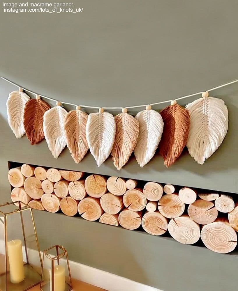 Decorative Logs - NATURAL STYLE