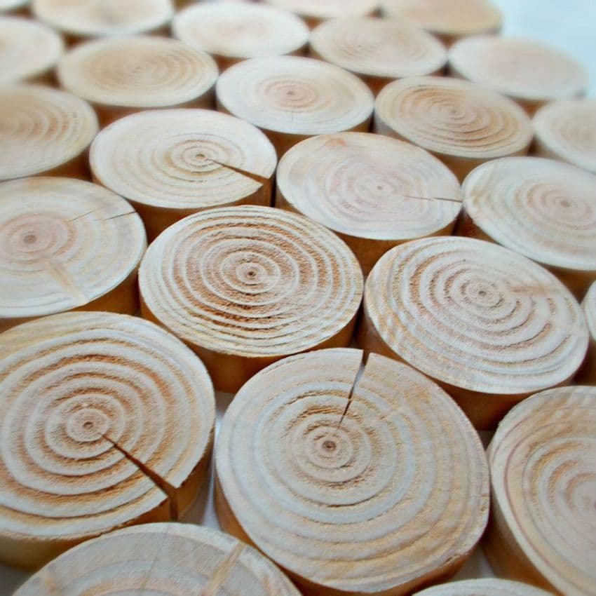 Log Wall Tiles - CIRCULAR STYLE