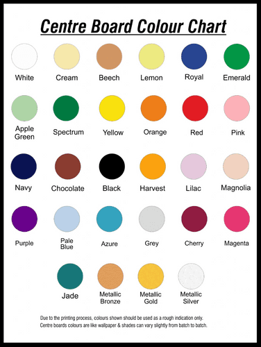 Unprinted Centre Boards