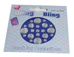 Bling Bling Diamantes Circles - Assorted Sizes