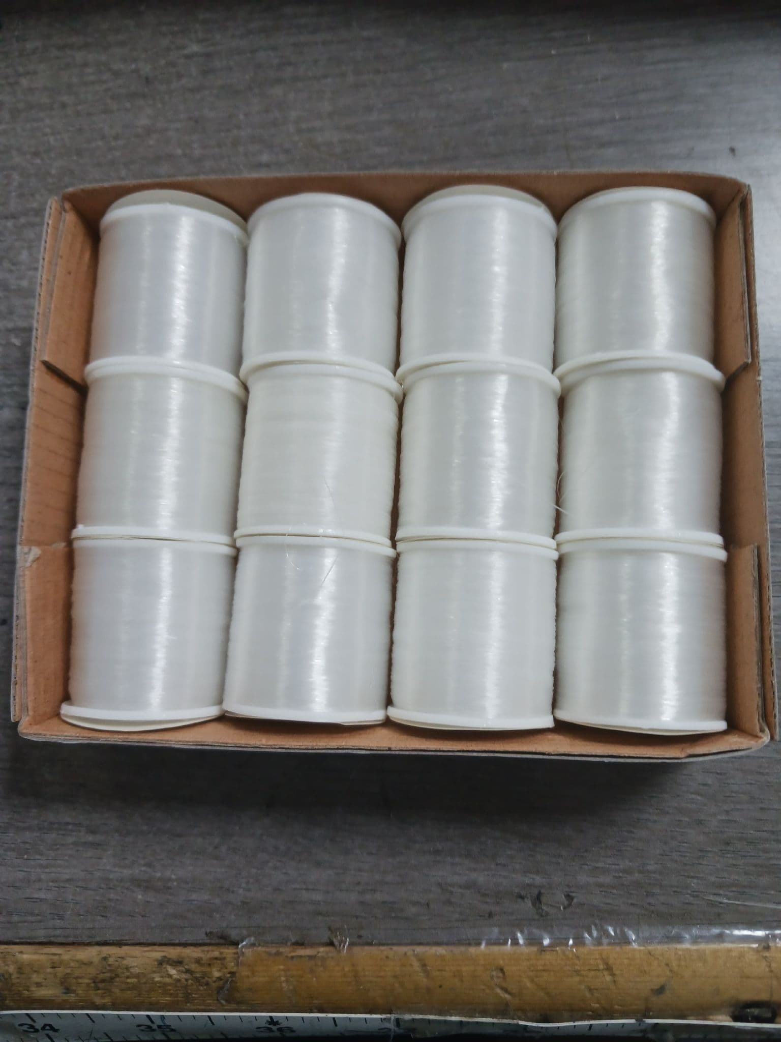 C00468A Nylon Filament Invisible Sewing Thread - 200m - Clear or Black