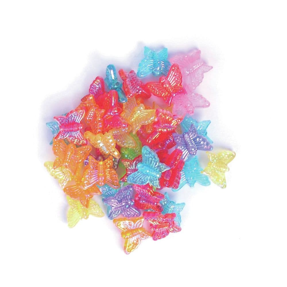 CF184 Butterfly Beads 5 Packs of 15g