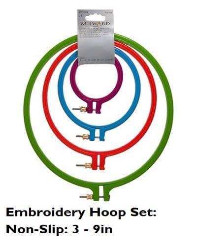 Embroidery Hoop Set