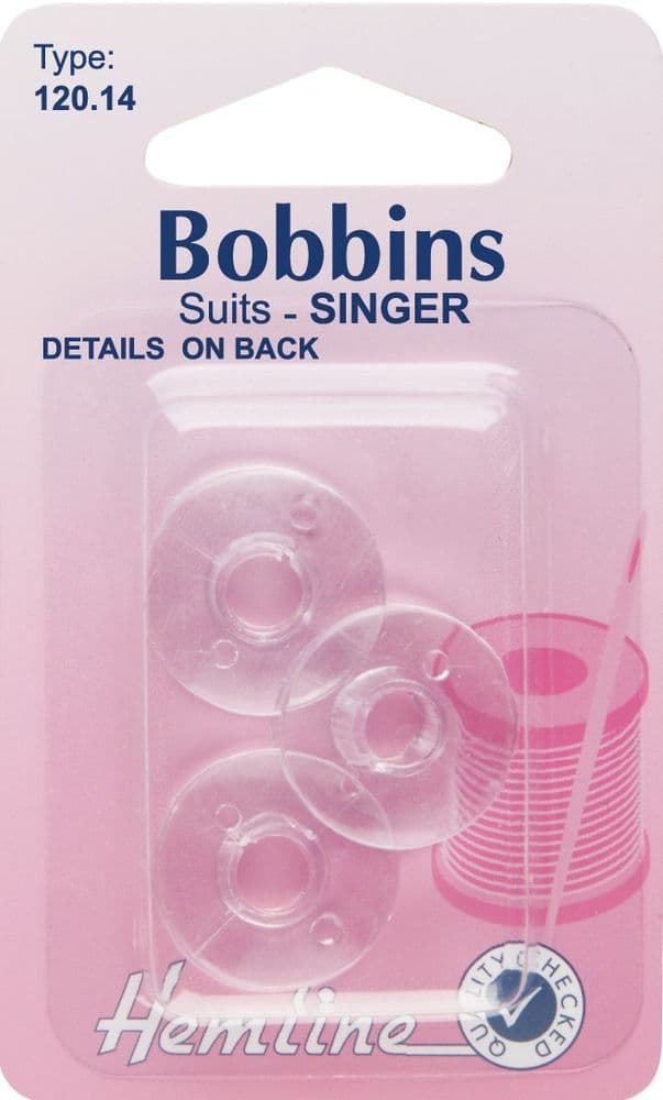 H120 14 Plastic Bobbin Singer/Class 66k