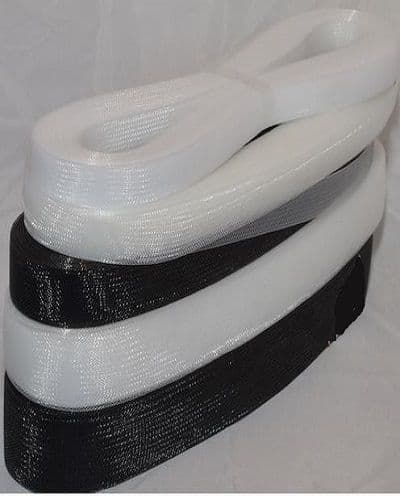 NHS/80 Nylon Horsehair Braid - 80mm x 50m - 2