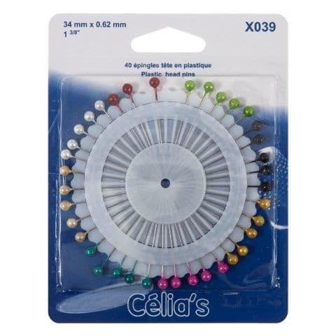 Pins Plastic Head 34mm