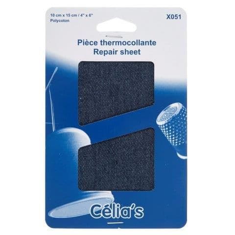 Repair Sheet Cotton Navy