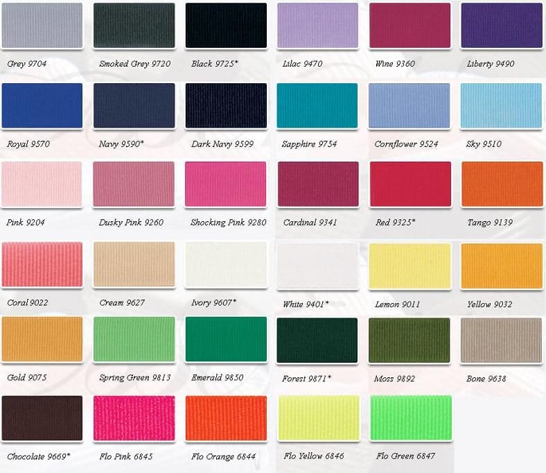 41025 25mm Grosgrain Ribbon - 20m