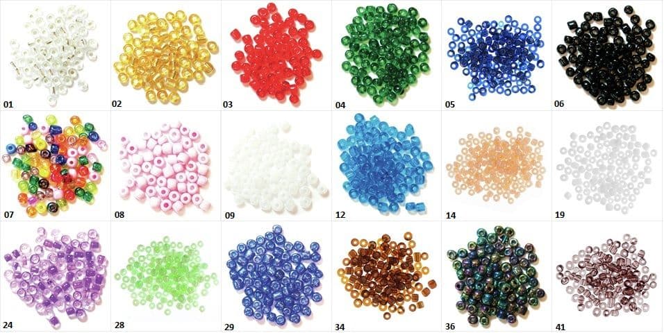 E Beads Full Colour Range - Choice of Pack Size