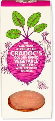 Cradocs Crackers - Vegetable Crackers with Beetroot & Garlic