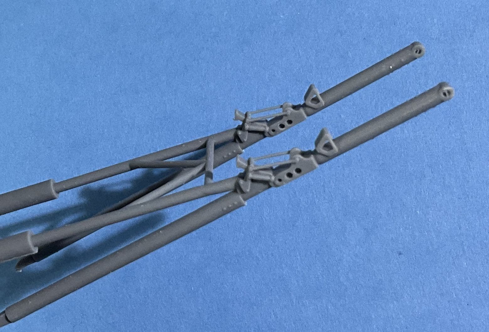 Avro Lancaster undercarriage for 1/32 HK Models kit