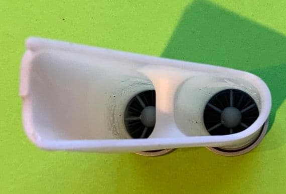 Avro Vulcan 201 Olympus Seamless intakes for 1/72 Airfix kit