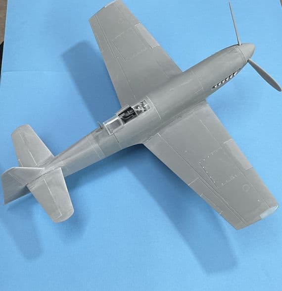 MARTIN BAKER MB 3 RAZOR BACK PROTOTYPE 1/32