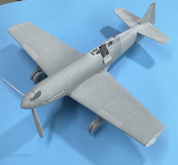 MARTIN BAKER MB 3 RAZOR BACK PROTOTYPE 1/32