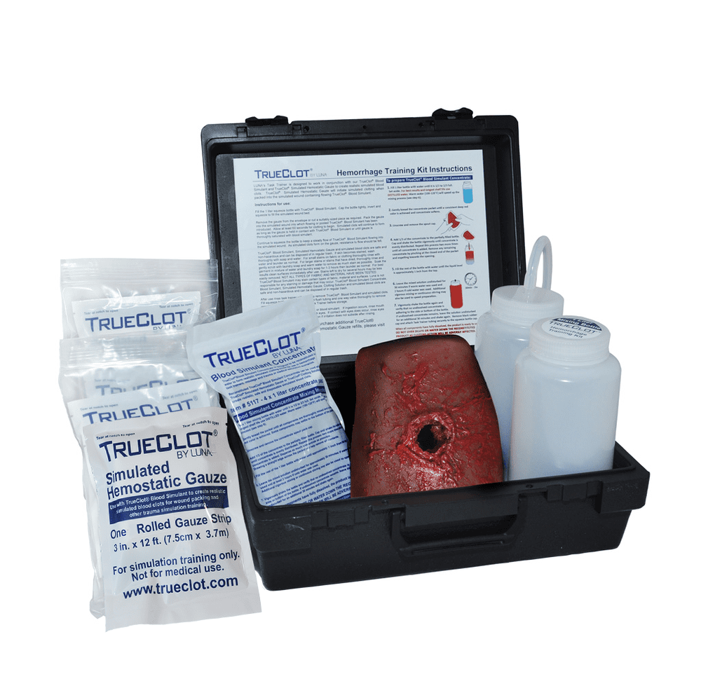 Bleed Control Training Kit Gunshot/Rolled-Dark