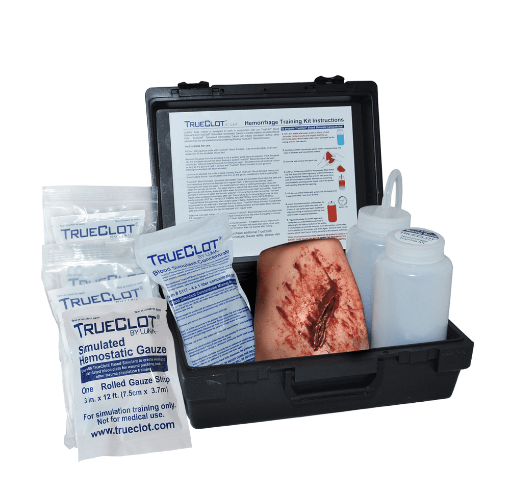Bleed Control Training Kit Laceration/Rolled-Light