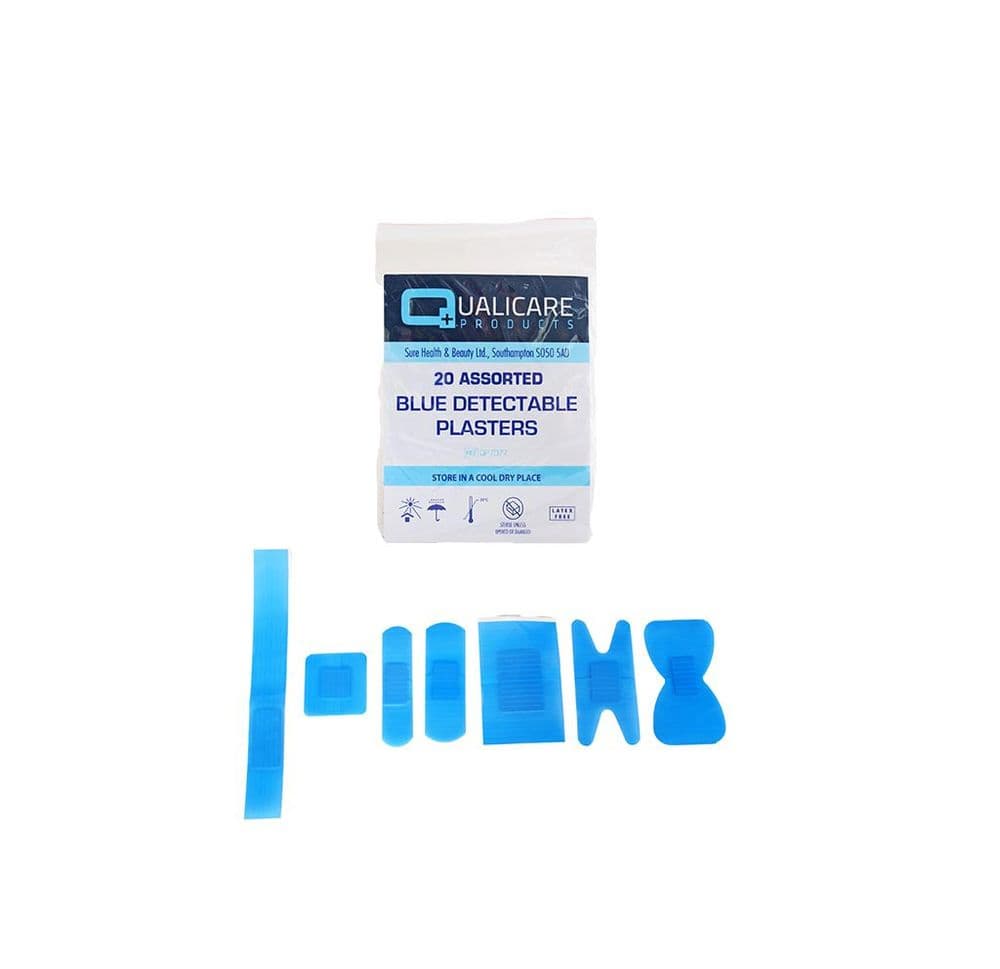 Blue Detectable Plasters Assorted sizes