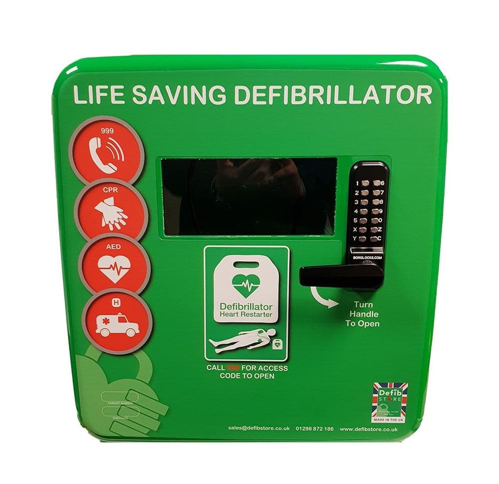 Defib 4000 Polycarbonate Cabinet with Keypad Lock