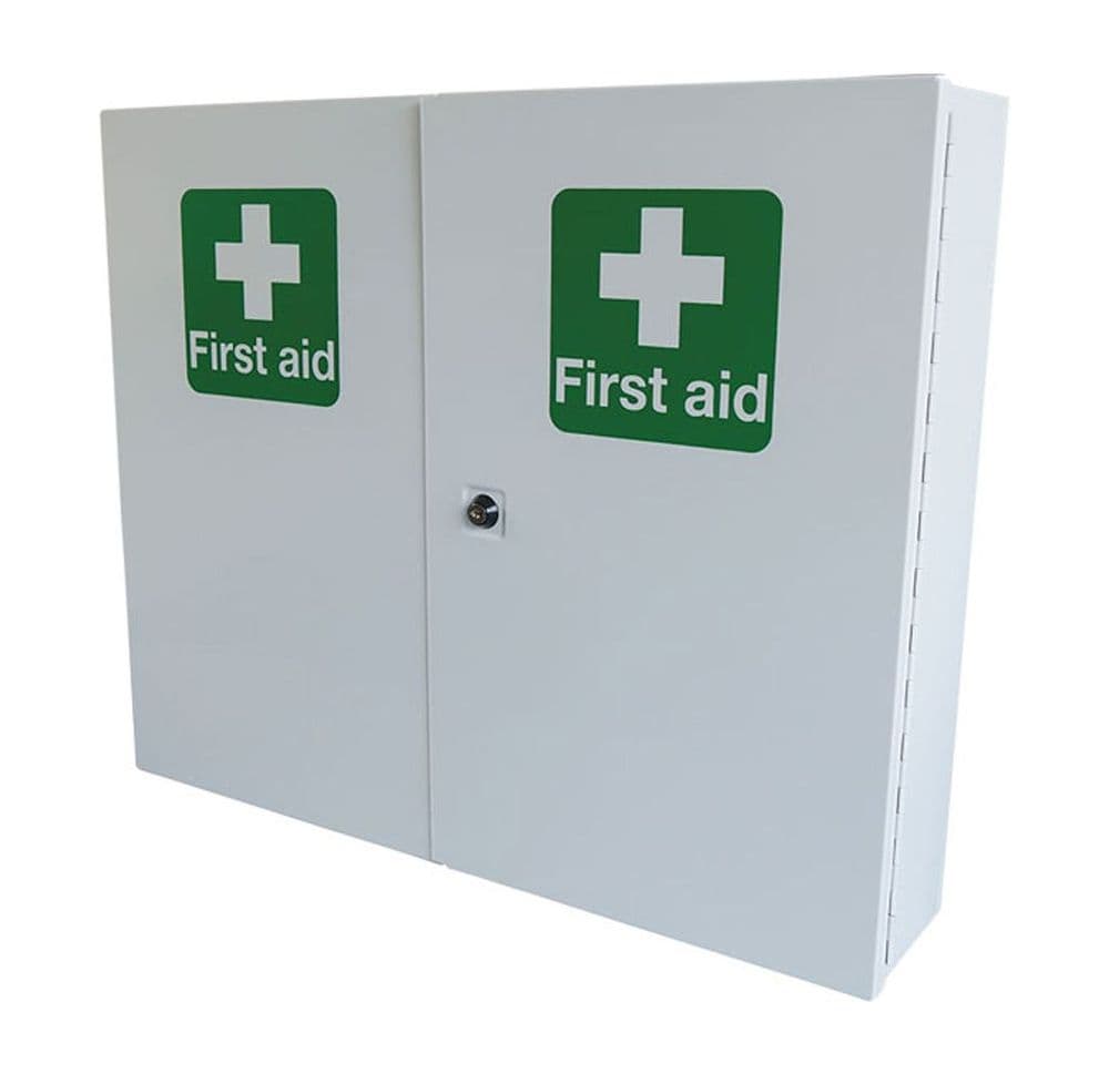 Double Door Metal First Aid Cabinet