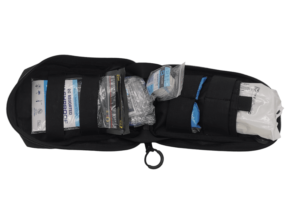 IFAK - Individual First Aid Kit in Black Pouch