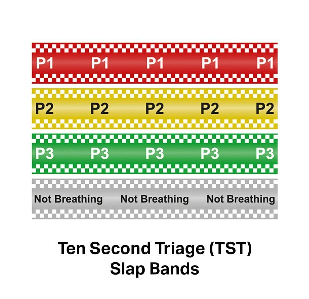 NHS Ten Second Triage Aide-Mémoire Cards - 10-Pack