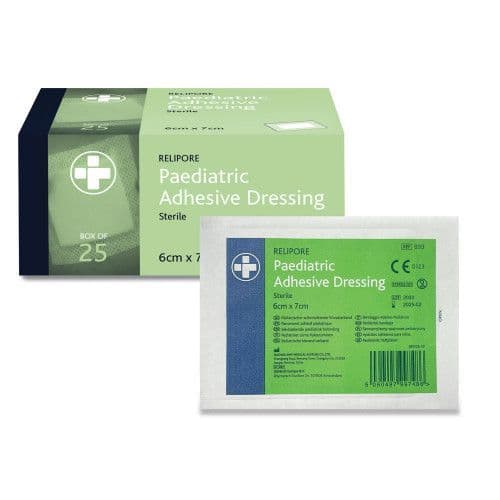 Paediatric Adhesive Sterile Dressing Pad box 25