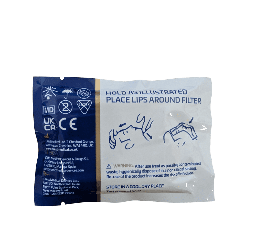Resuscitation Face Shield Foil Pack