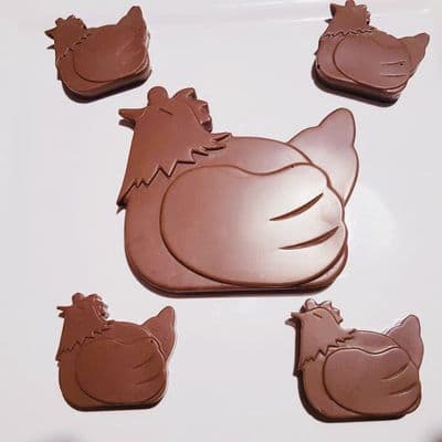 Chocolate Farm Animals handmade to order using the finest Belgian ...