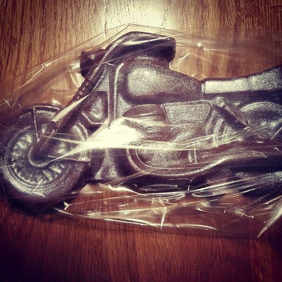 Novelty Chocolate Motorbike
