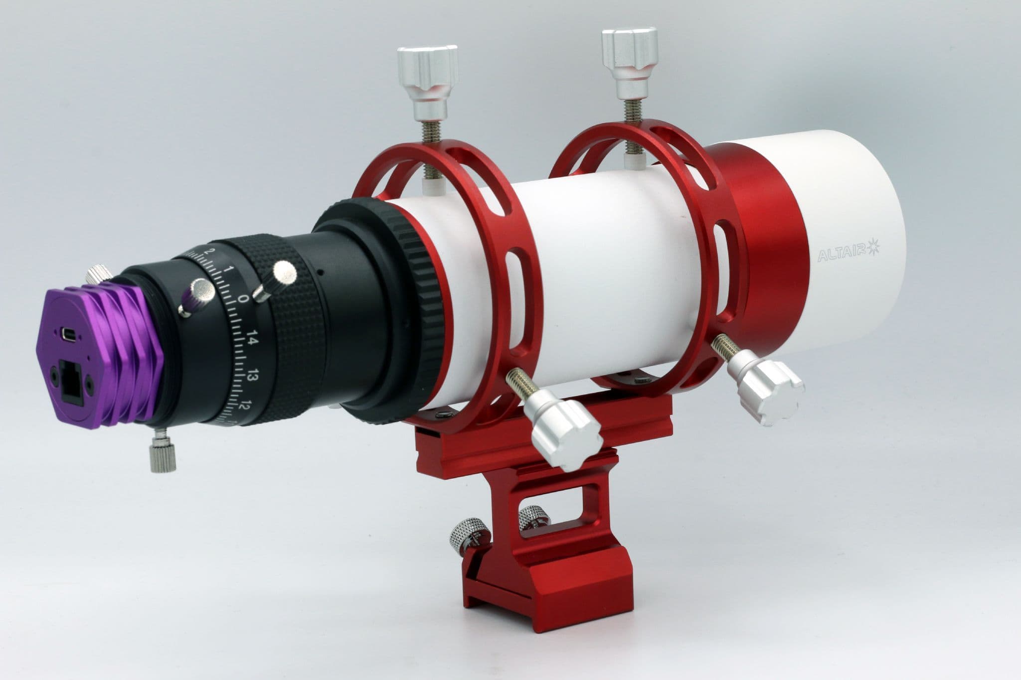 Altair 60mm Guide Scope Helical Focuser 462M2 Mono Camera Combo
