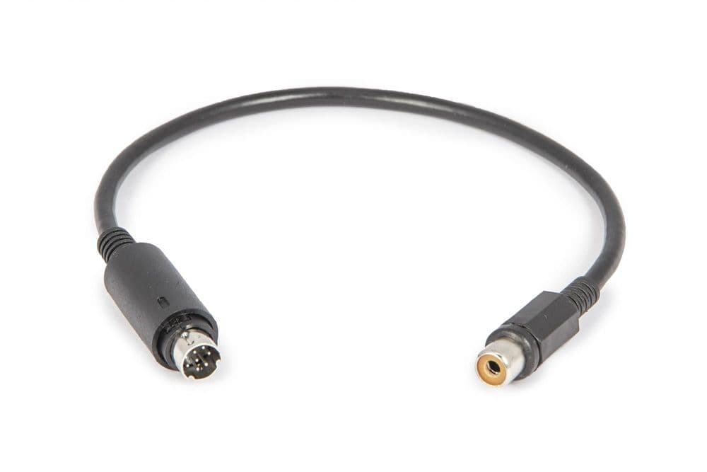 Baader Mini DIN / Cinch Adapter Cable To Connect Heat Pads Steeldrive II