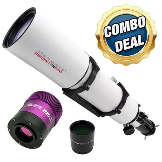 Combo Deal - Altair Starwave 115 F7 ED Triplet Refractor & 26c Camera ...
