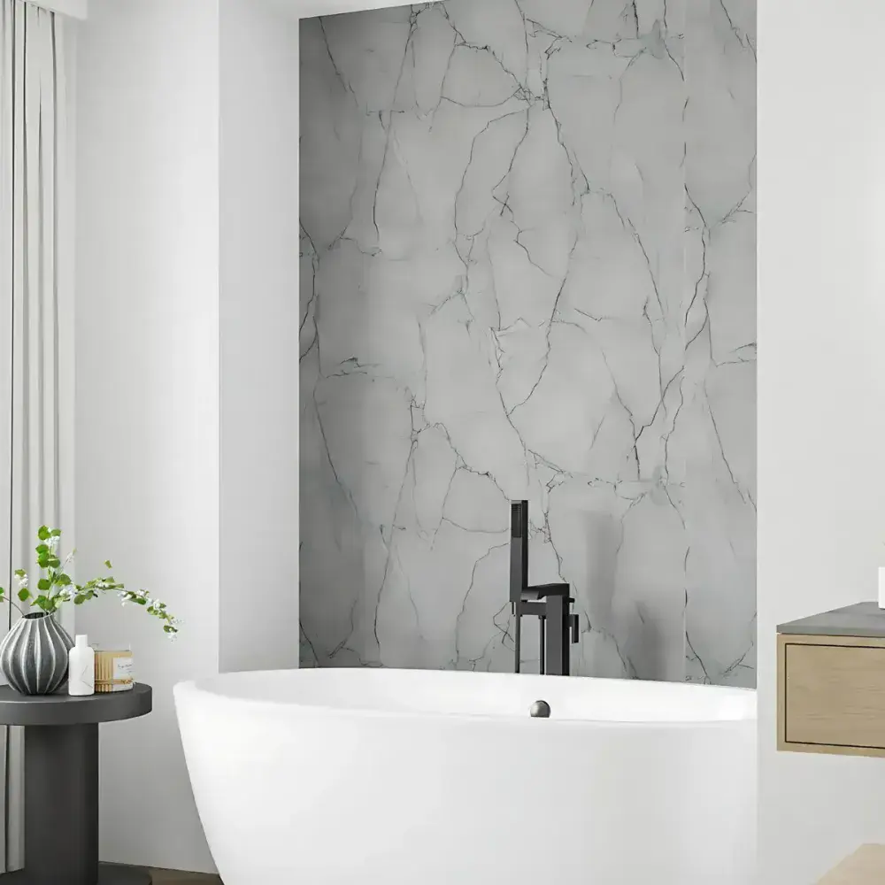 Mermaid Elite Shower Panels - Marmo Grigio