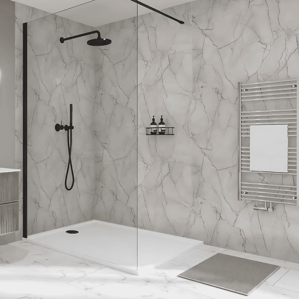 Mermaid Elite Shower Panels - Marmo Puro