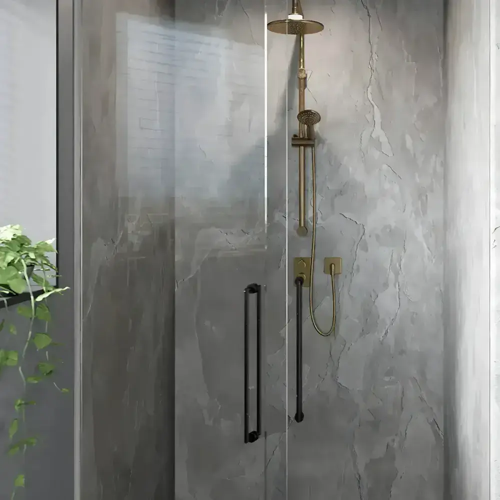 Mermaid Elite Shower Panels - Scafell Slate