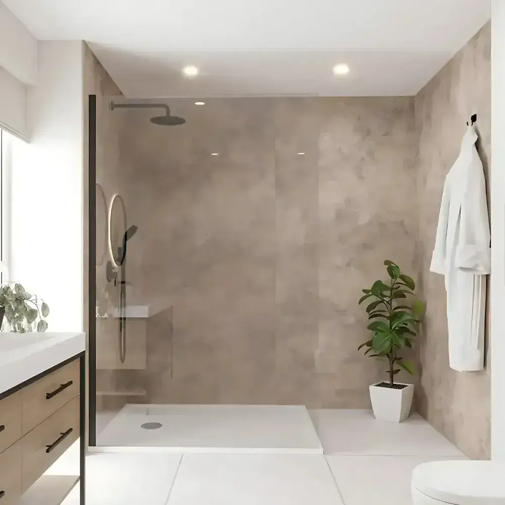 Mermaid Elite Shower Panels - Treviso Matt