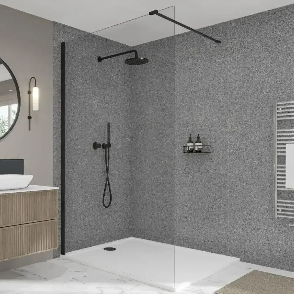 Mermaid Elite Shower Panels - Virgo Gris
