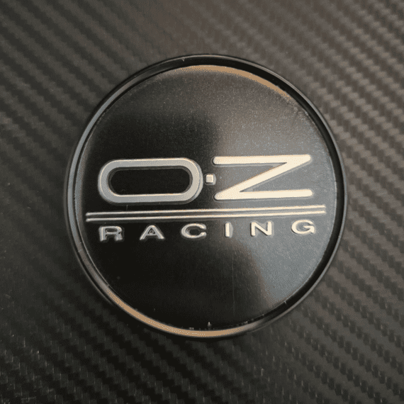 1x 60mm Genuine OZ Racing Wheel Centre Caps Hub Cover Matt Black M661