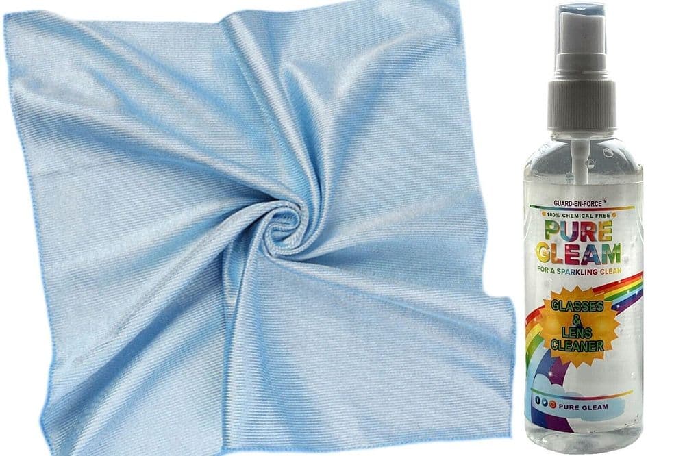 PURE GLEAM Glasses Spectacles Mirrors Window and Lens Cleaner