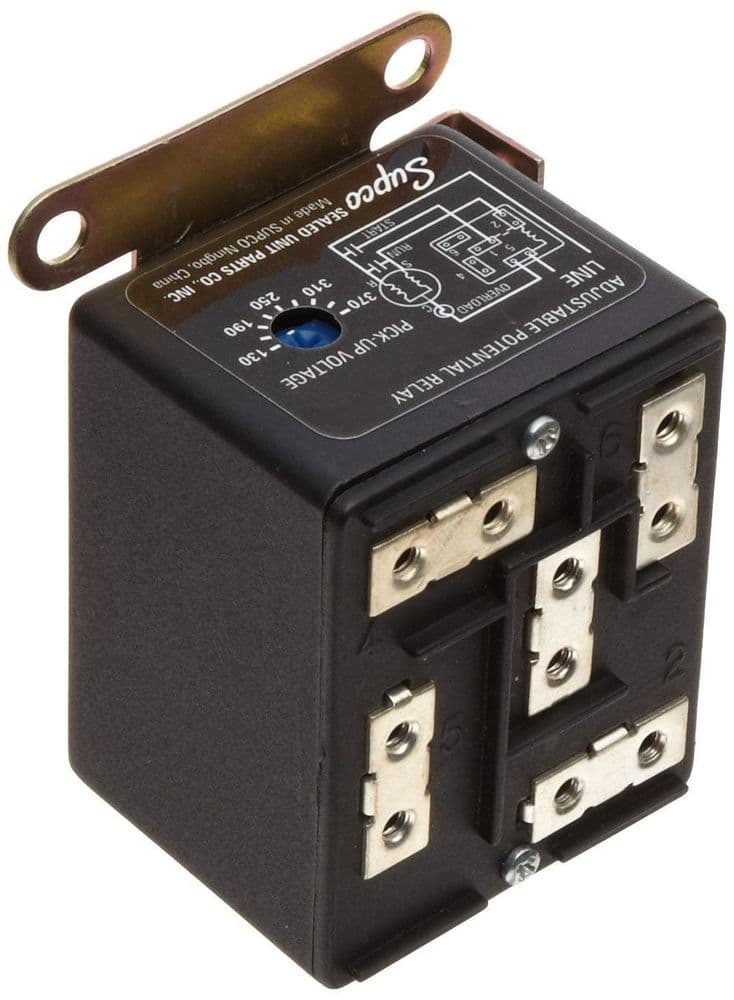 ADJUSTABLE POTENTIAL RELAY APR5 SUPCO 30 AMPS