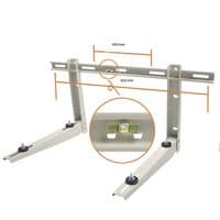 Air-con split Condensing unit Wall Bracket Large 550mm Arm