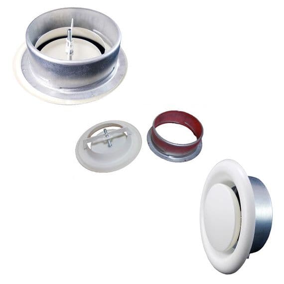 Air Vent Ceiling Outlet Inlet Diffuser 4" 5" 6