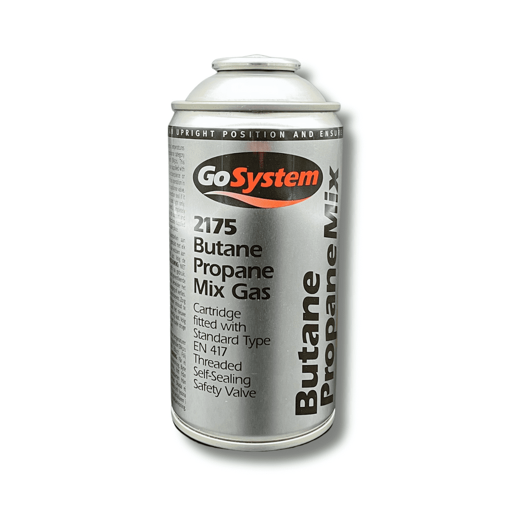 Butane Propane Mix Gas Cartridge - 170g Threaded EN417 GoSystem Premium ...