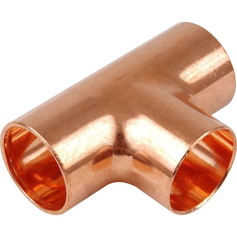 Copper Equal Tee