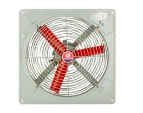 Explosion Proof Commercial Ventilation Exhaust Metal Axial Fan Air Blower with Grill 300mm