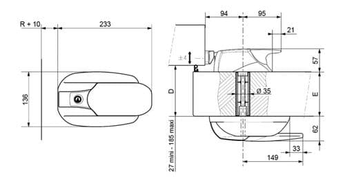 Fastener 431 Locking Version