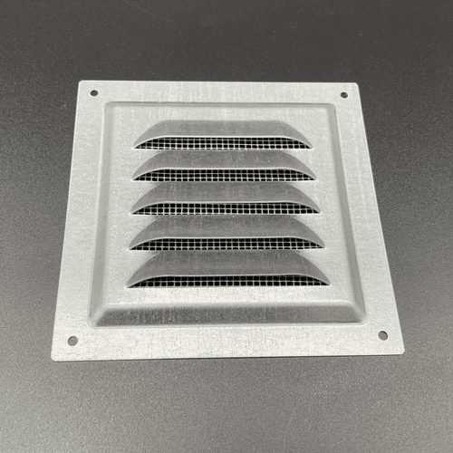 AirTech-UK Flat Metal Fixed Grille 300x300mm with FlyScreen - External ...