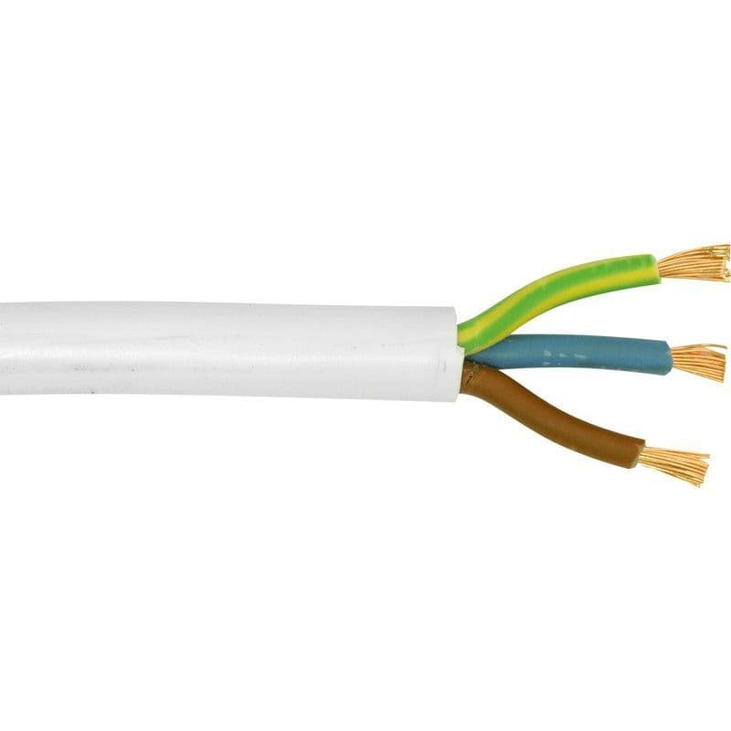 Flex Cable 3 Core 0 75mm Per Meter