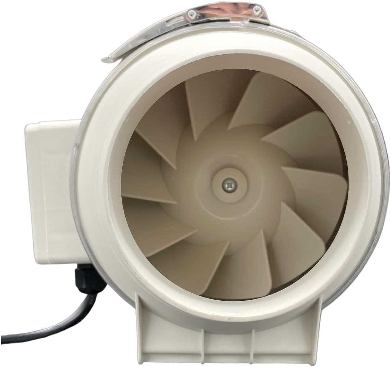 FlowMax Turbo Inline Extractor Fan 100mm / 4 inches - Single Speed ...