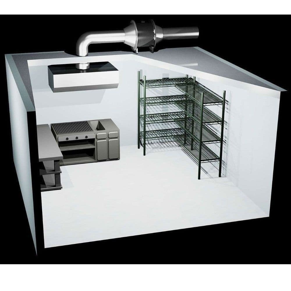 Industrial Duct Fan Cased Axial Fan Commercial Extractor All Sizes